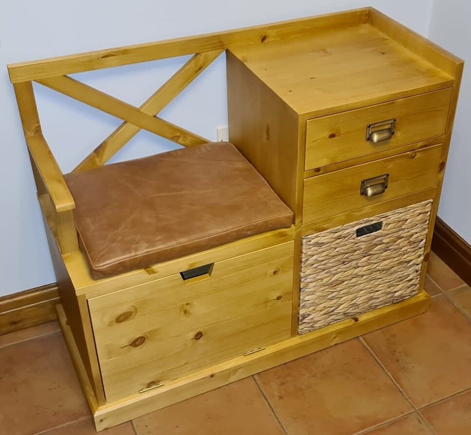 Entrance Hall Storage Seat Bench Unit X Range