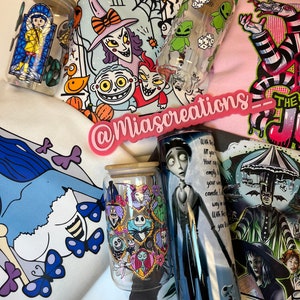 Tim Burton Mystery Halloween Bundle, Custom Mystery Bundle - Etsy