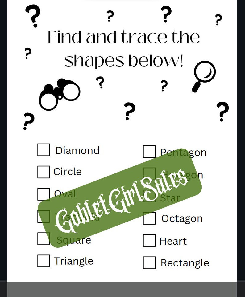 Find and Trace Worksheet SET - Etsy