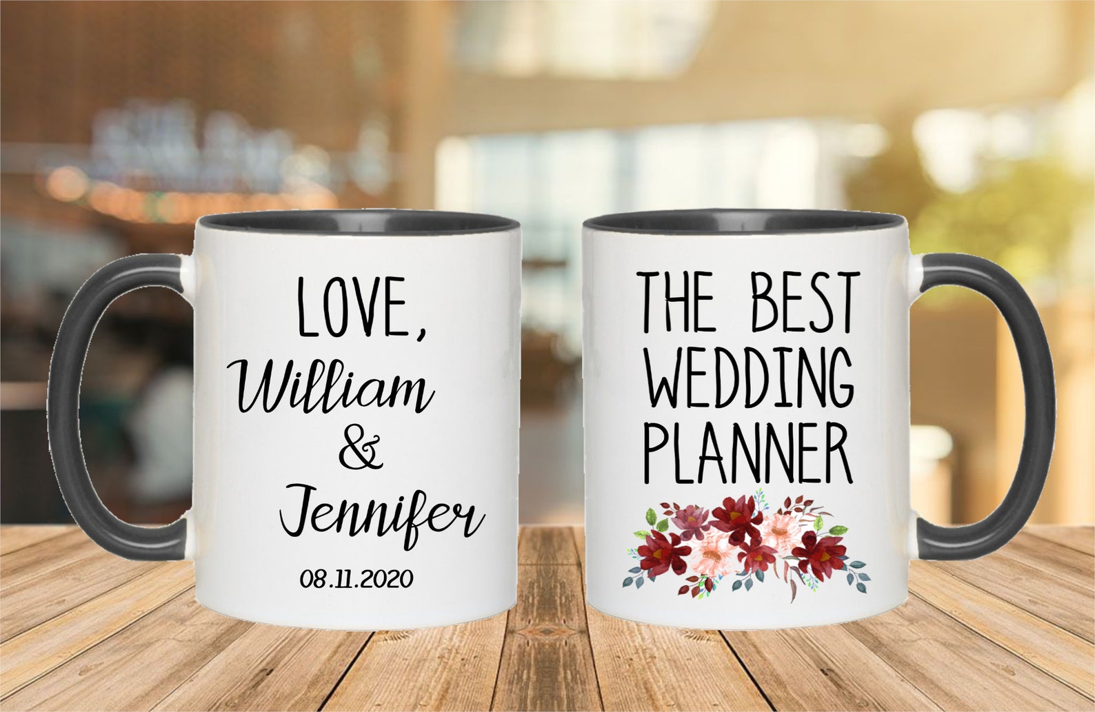 The Best Wedding Planner Mug / Personalized Wedding Planner - Etsy