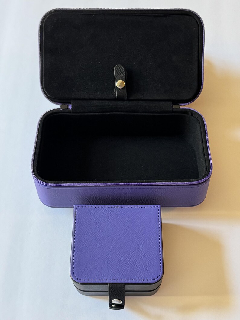 Haunted Mansion Inspired Custom Engraved Large Leatherette Jewelry ...