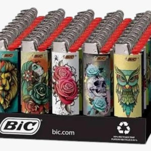 Quality Bic Lighters Sold in Set of Six Lighters.plain Colors or New ...