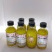 GINGER SHOTS Set of Six Bottles.made to Order. Organic Ginger Products ...