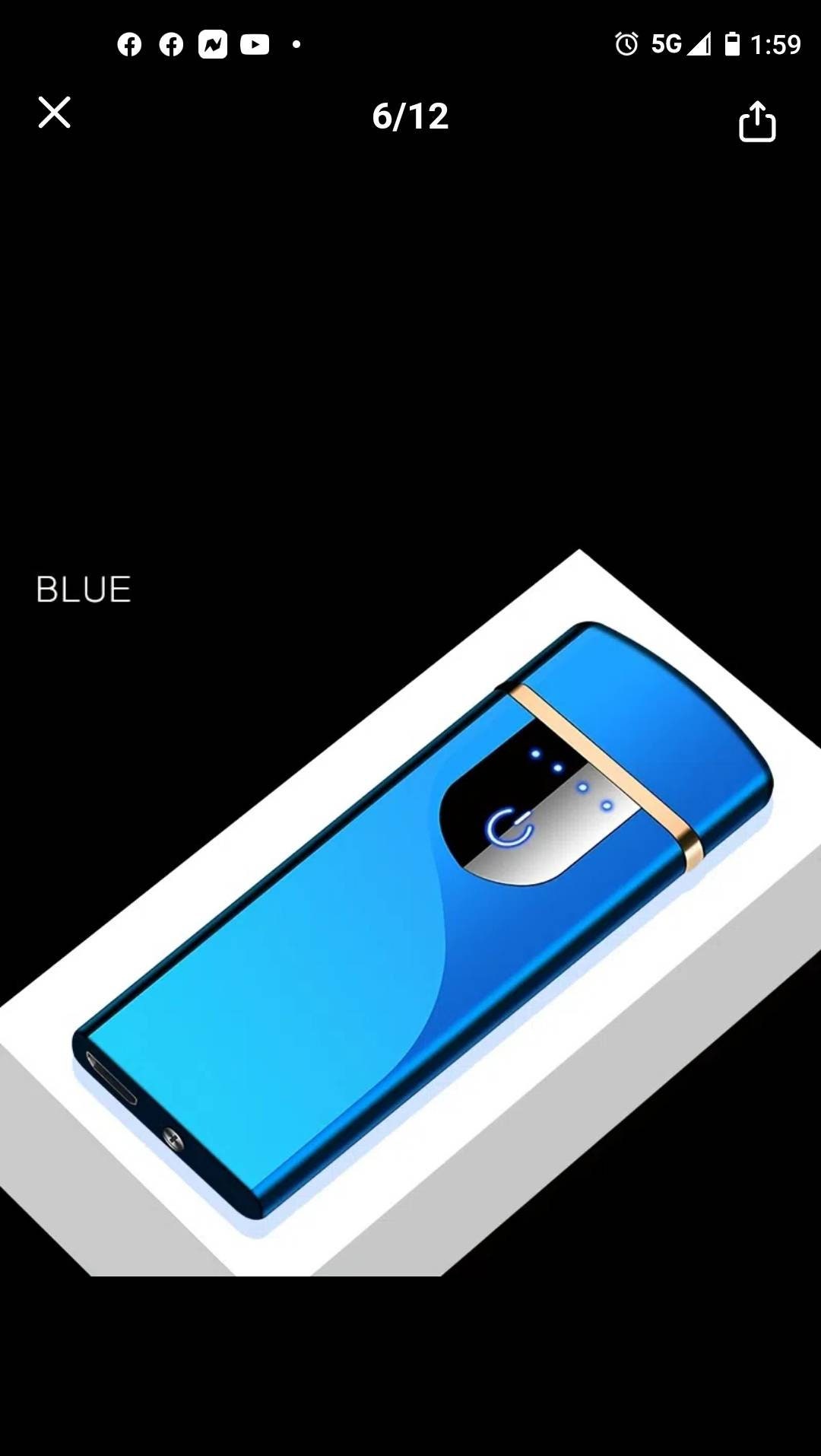 USB Rechargeable Mini Lighters Safety Cigarettes Lighter Portable Fast ...