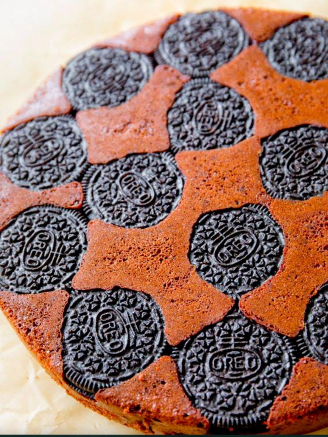 Oreo and Cream Upside Down Cake - Etsy