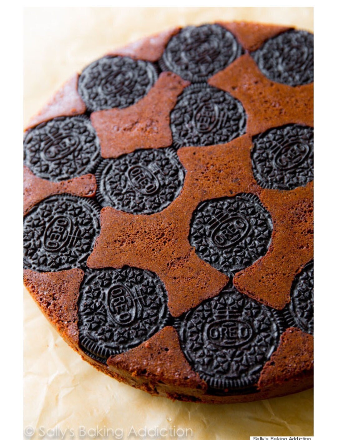 Oreo and Cream Upside Down Cake - Etsy