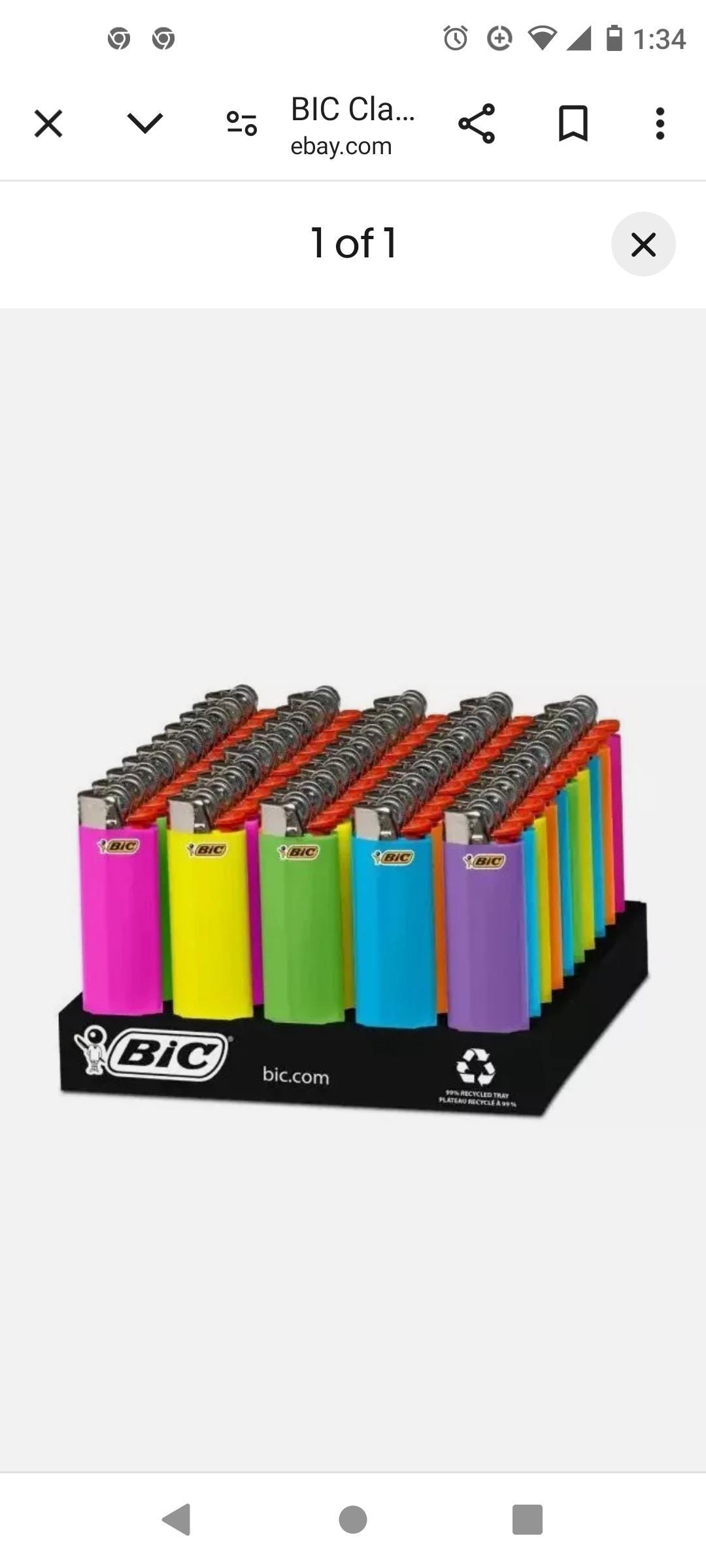 Bic Lighters - Set of 6 - Plain or Mixed Colors - Etsy