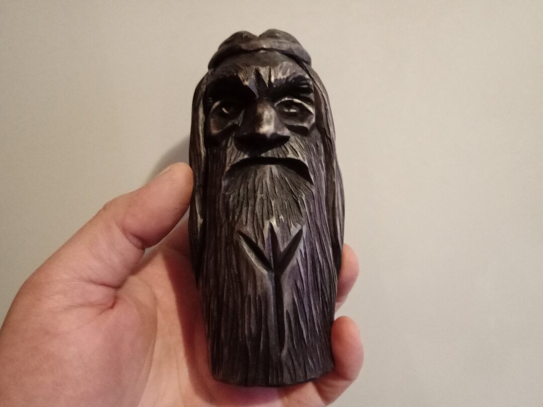 Rod Statue. Statuette of the God Rod. ROD Carved From Wood. - Etsy