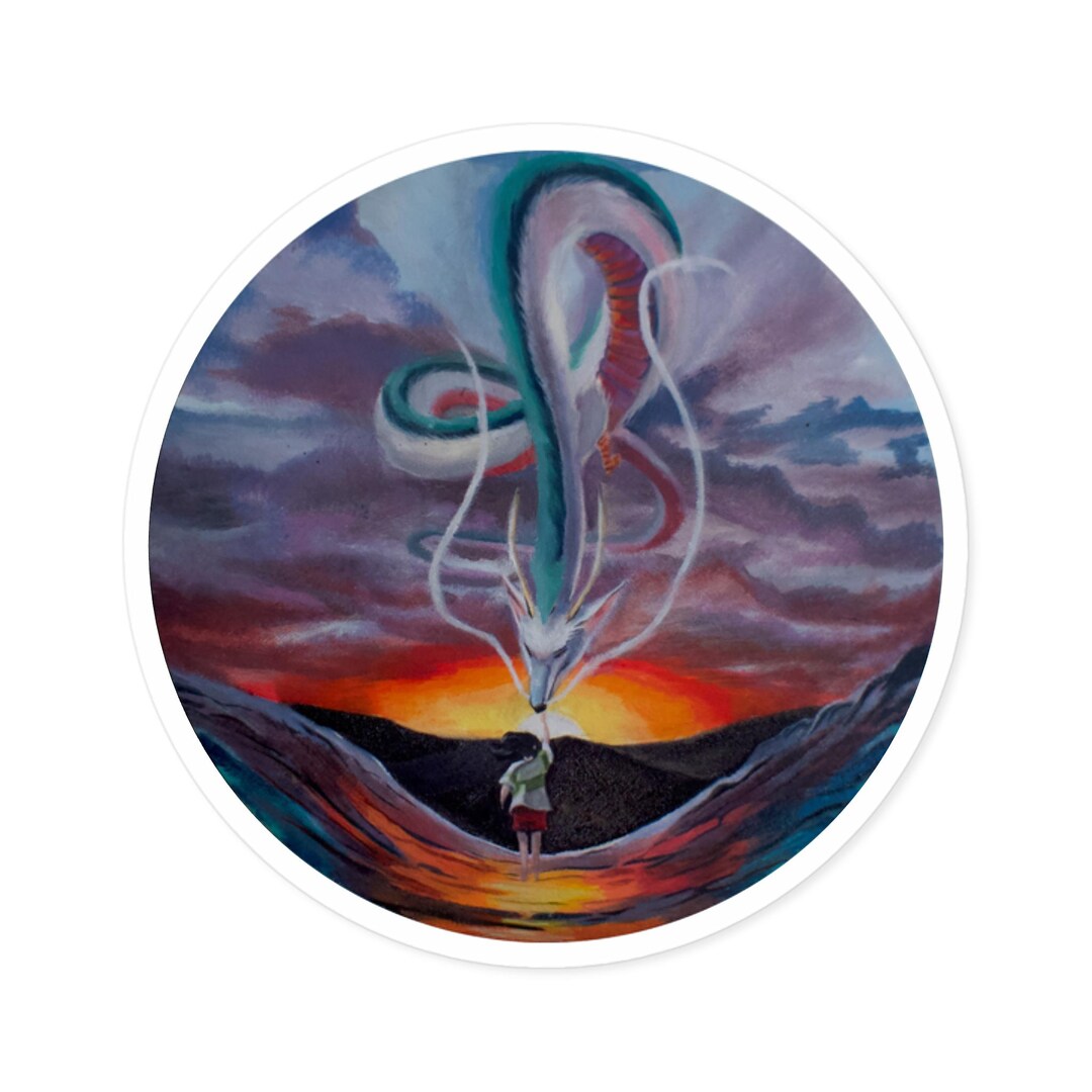 Haku Sticker, Ghibli Art, Fan Art, Stickers for Laptops - Etsy