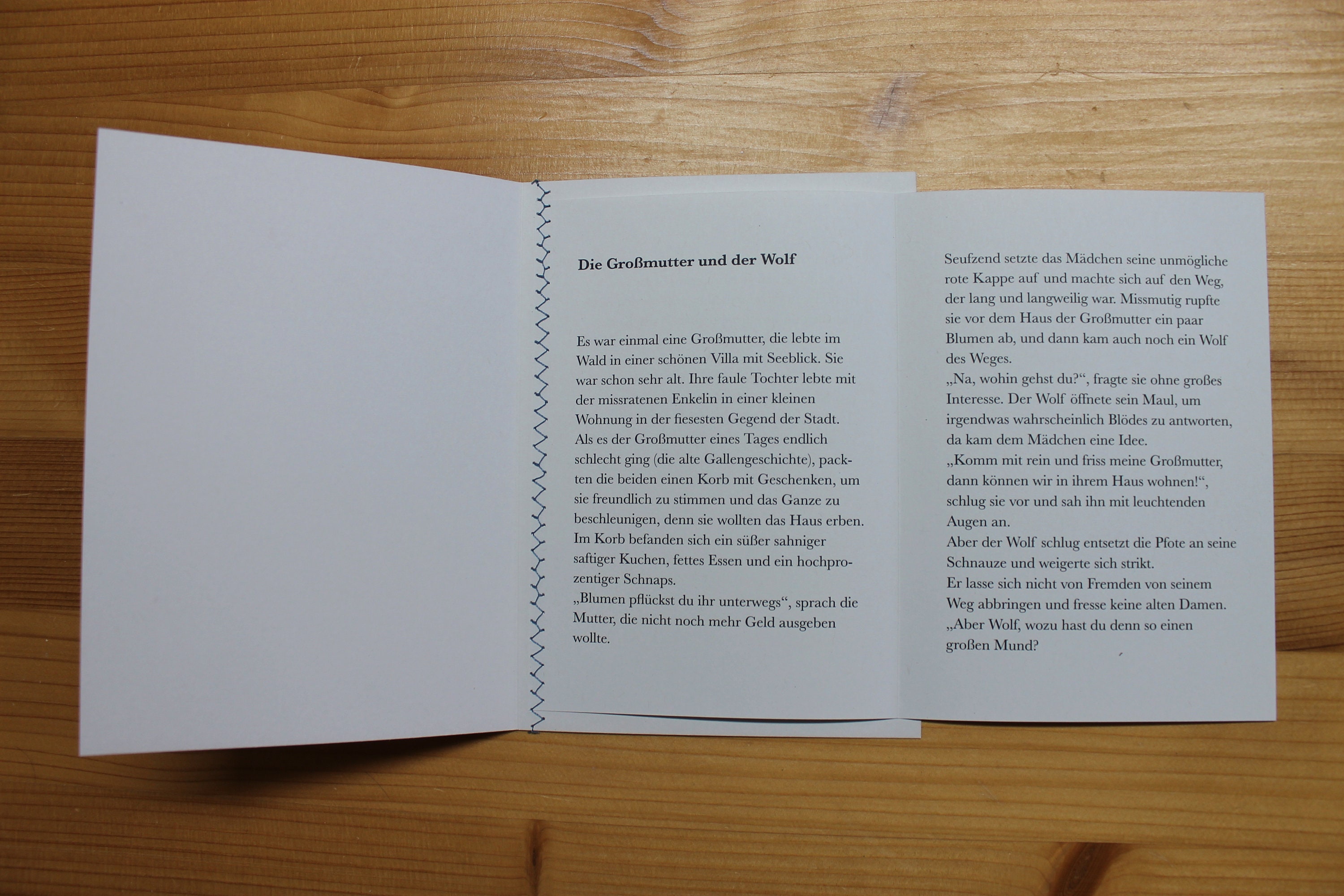 Card Greeting Card Leporello Fairy Tale Satire Small Gift - Etsy