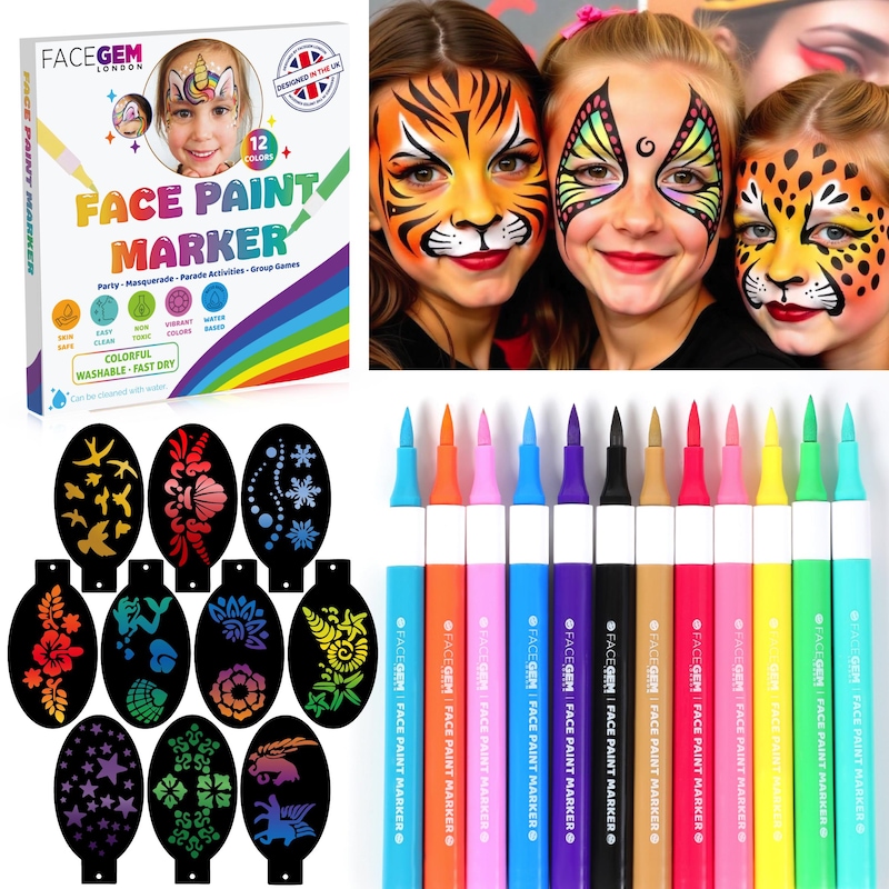 Scotland Face Paint - Etsy UK