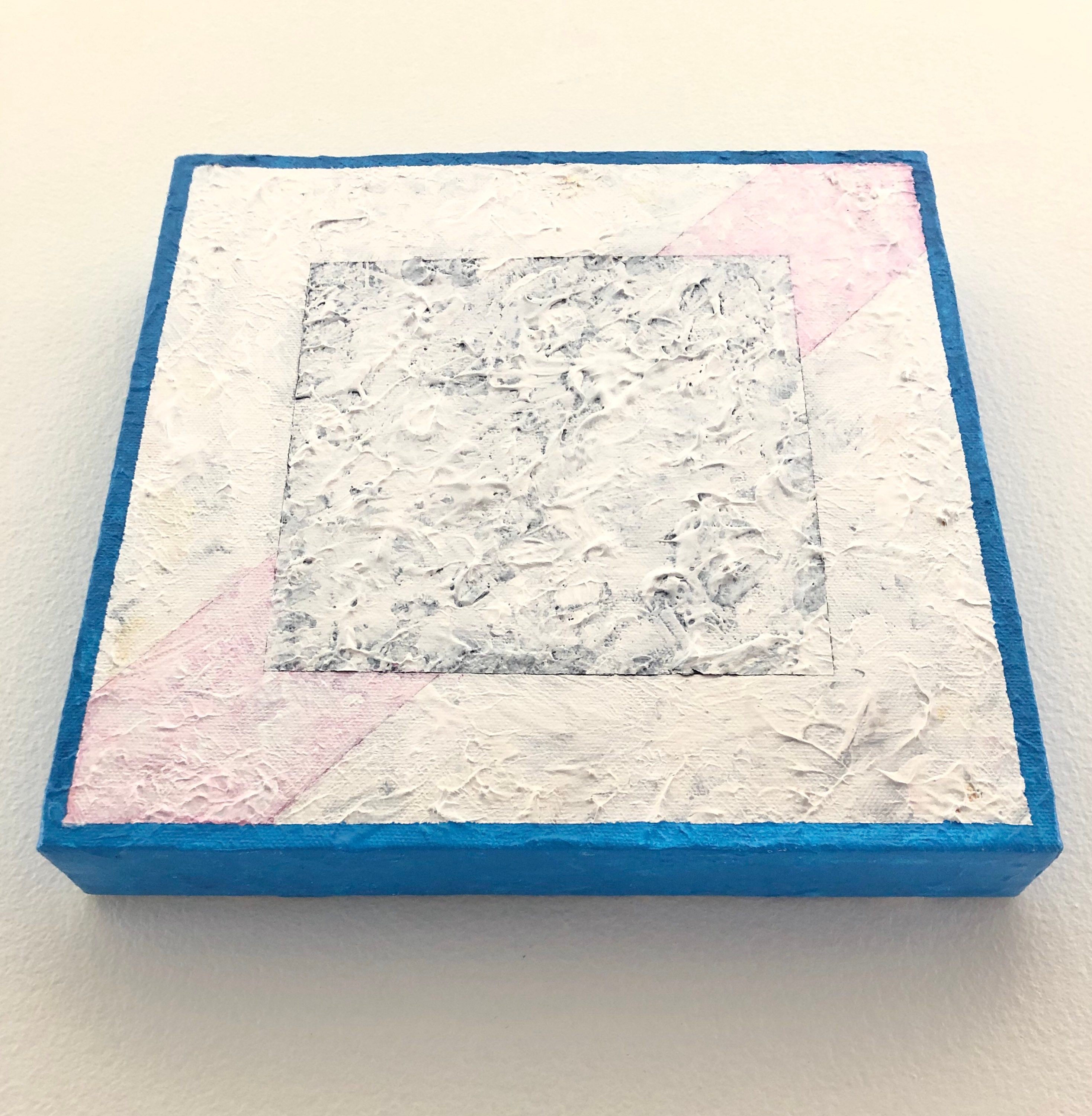 Square With Diagonal - Painting on Canvas - Etsy