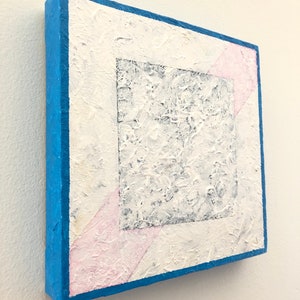 Square With Diagonal - Painting on Canvas - Etsy