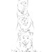 Christmas Gift Custom Line Drawing Pet Dog Portraitline - Etsy