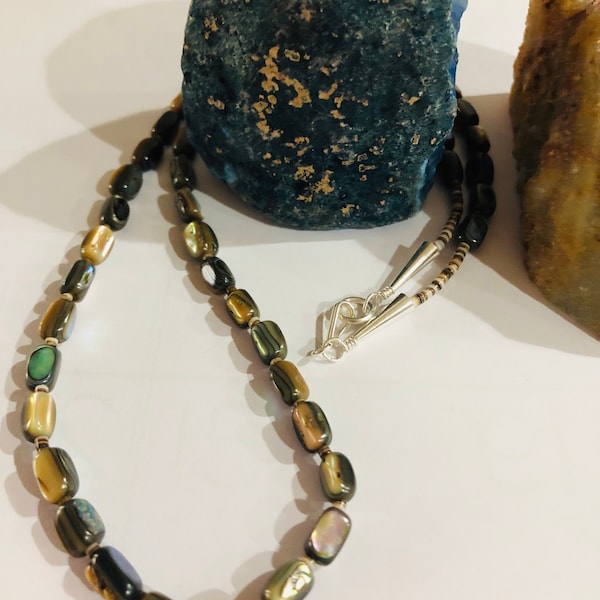 Abalone Necklace - Etsy