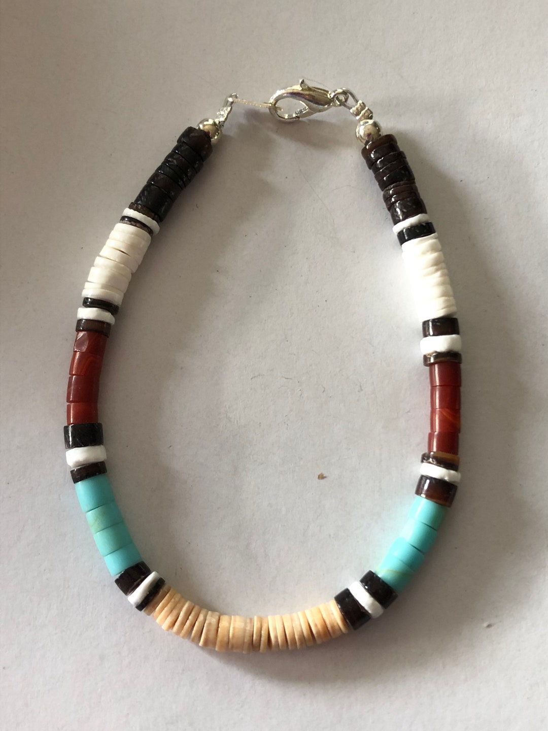 Bracelet/beaded Bracelet/multi Color Synthetic Beads Bracelet ...