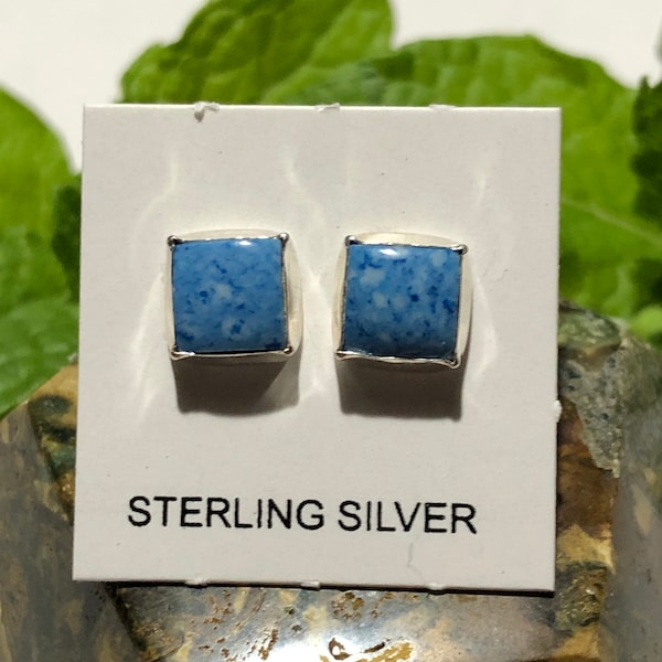 Denim Blue Earrings - Etsy
