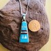 Colorful Pendant/multi Color Pendant/sterling Silver Mix Color Pendant ...