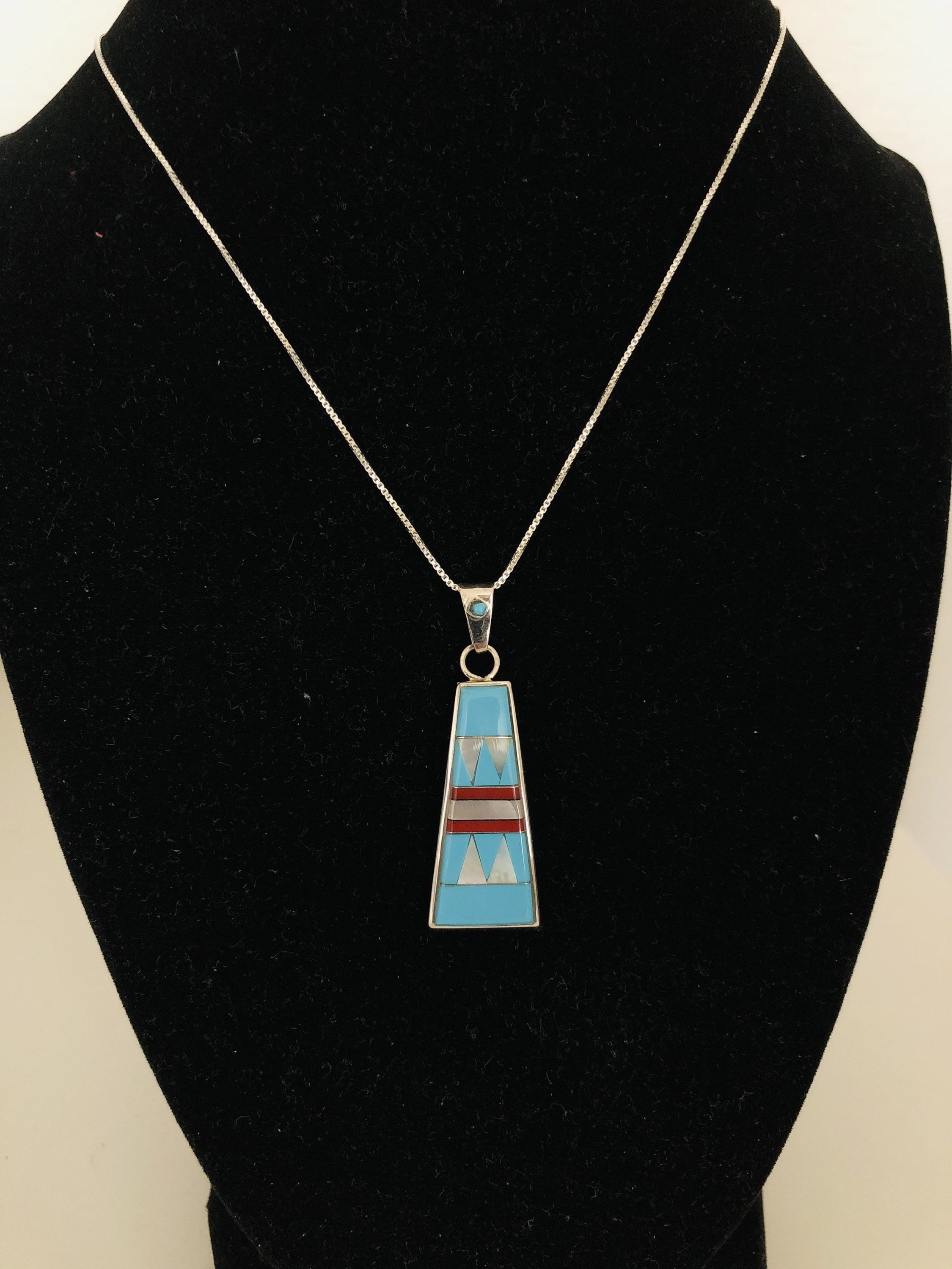 Colorful Pendant/multi Color Pendant/sterling Silver Mix Color Pendant ...