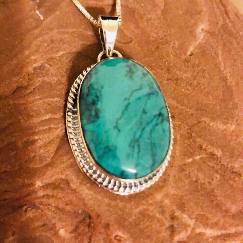 Turquoise Pendant - Etsy