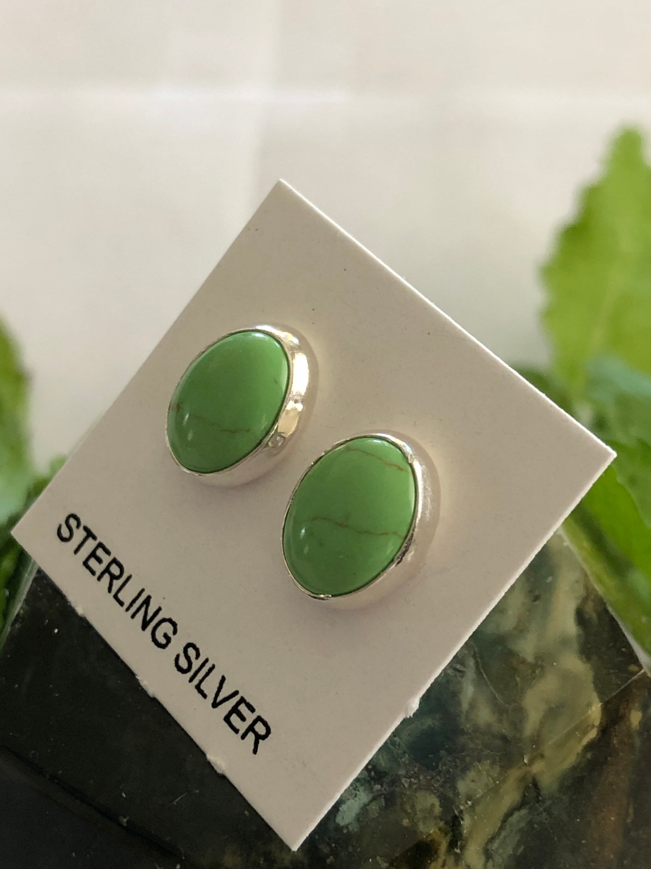 6x8mm Oval Gaspeite Stone/green Stone/oval Shape/genuine 925 - Etsy