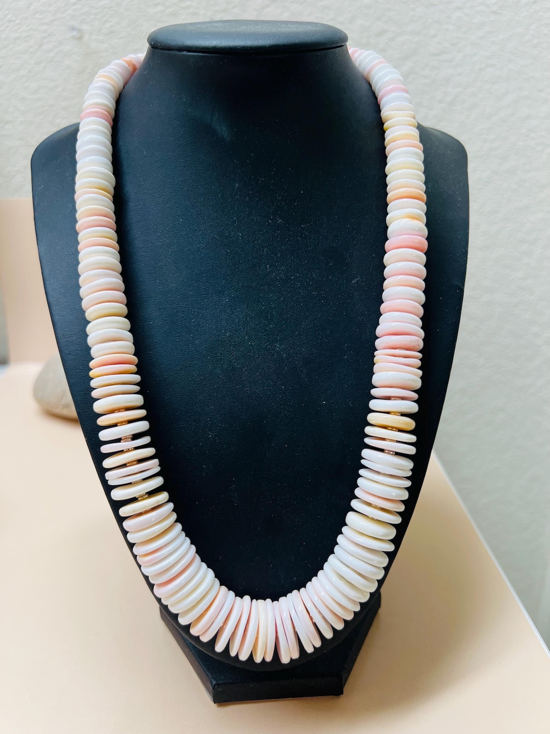 Conch Necklaces /natural Spiny Oyster Shells Necklace/sterling Silver ...