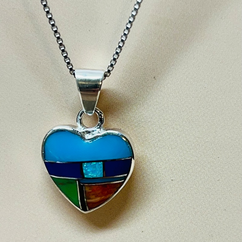 Multi Heart Necklace - Etsy
