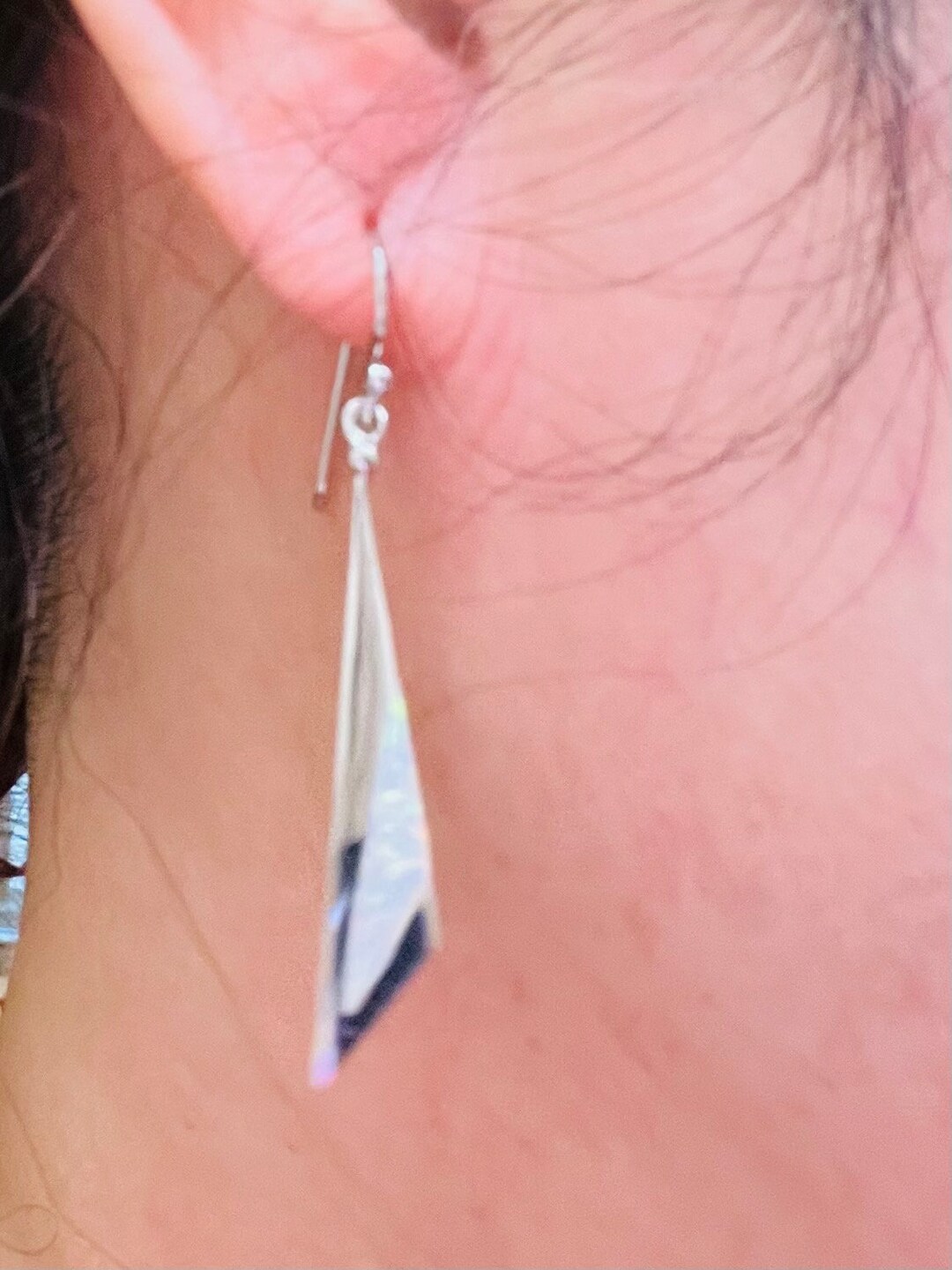 White Stick /white Opal Stick /sterling Silver White Stick - Etsy