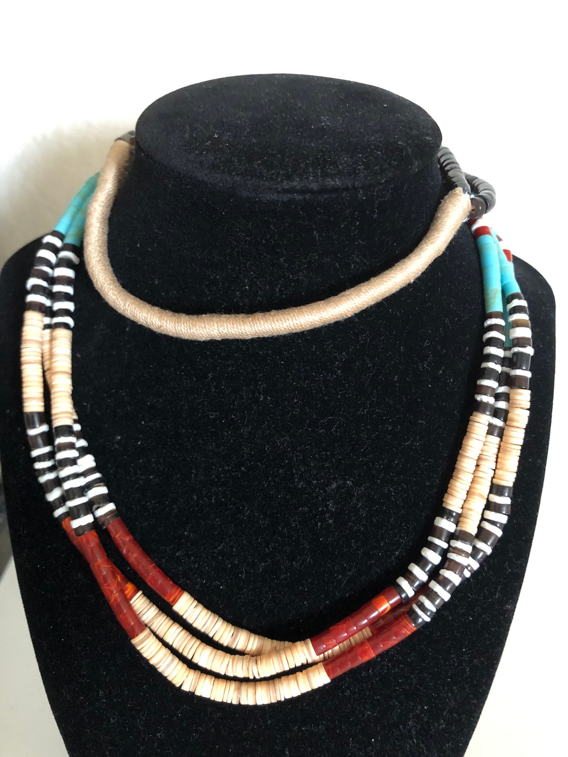 Colliers de perles multicolores/collier de perles multi brins - Etsy France