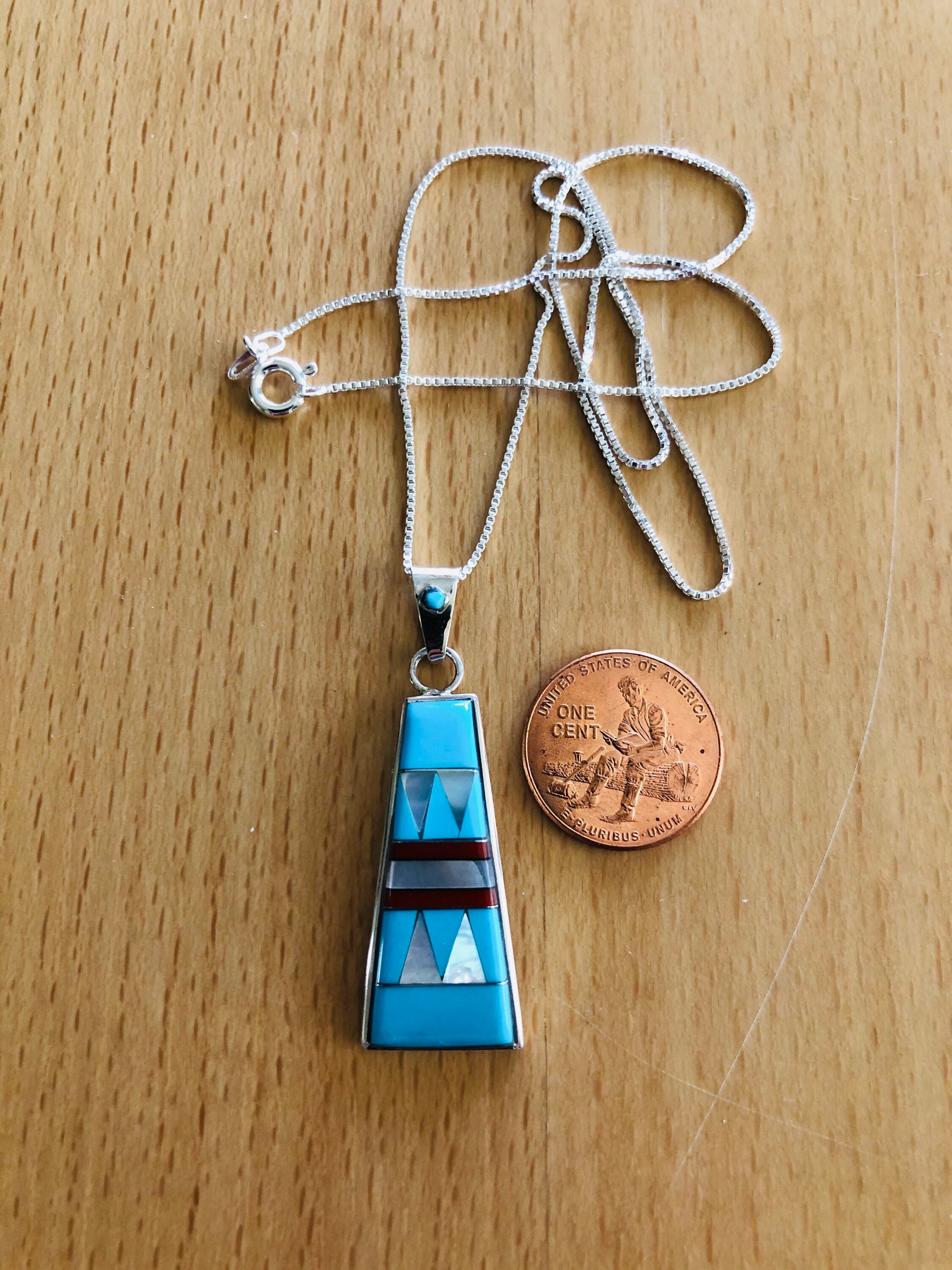 Colorful Pendant/multi Color Pendant/sterling Silver Mix Color Pendant ...