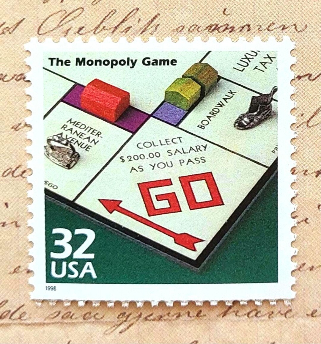 4x Any 1930s Theme Mint Unused 32c Postage Stamp. Superman, Monopoly ...
