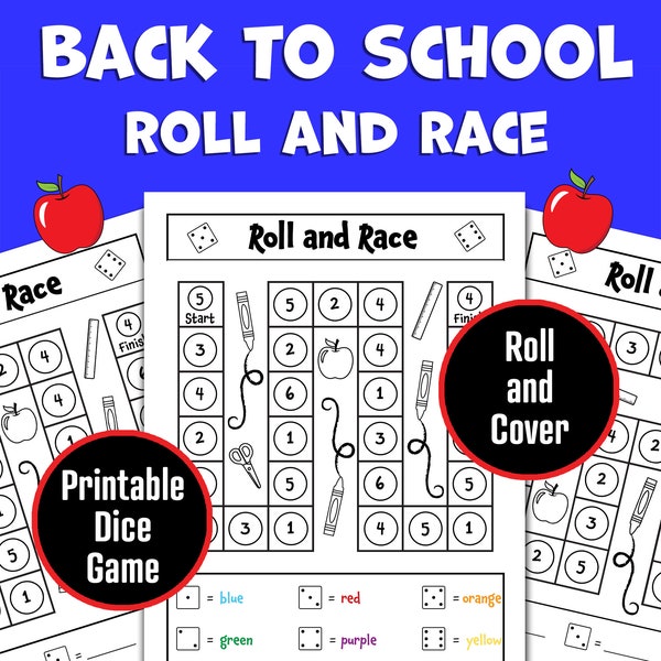 Dot Game Printable - Etsy