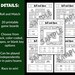 St Patricks Day Printable Games, Kids Color by Number, Roll and Race ...