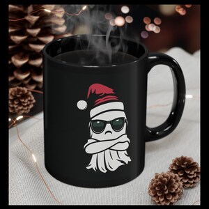 Funny Boo Humbug Ghost Mug: Cool Christmas Coffee Cup for Ghost Hunter ...