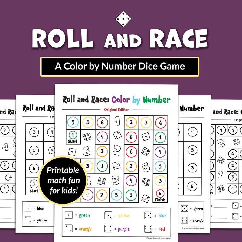 Color Dice - Etsy