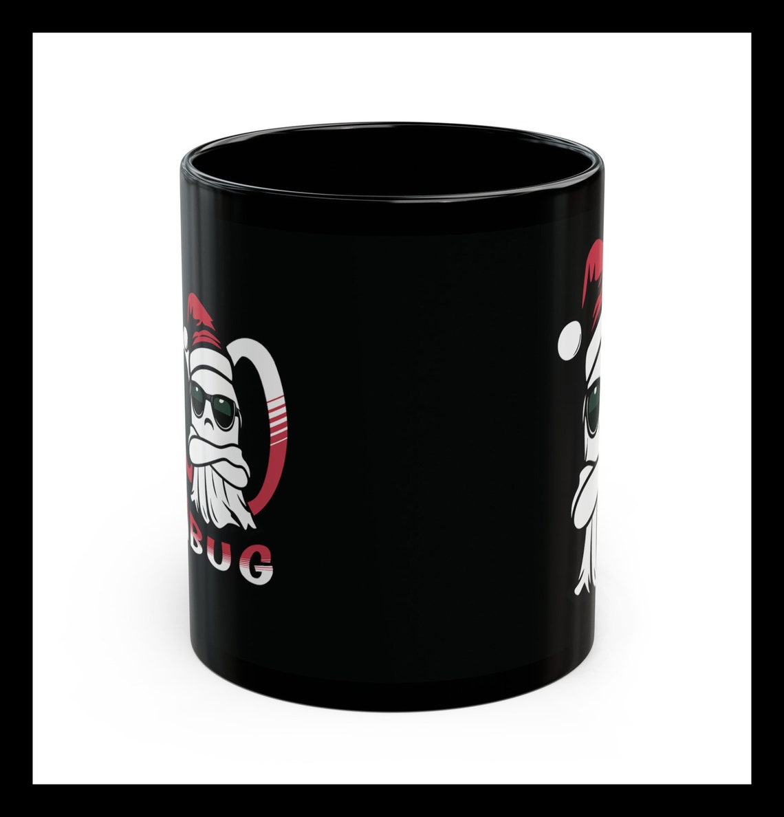 Funny Boo Humbug Ghost Mug: Cool Christmas Coffee Cup for Ghost Hunter ...