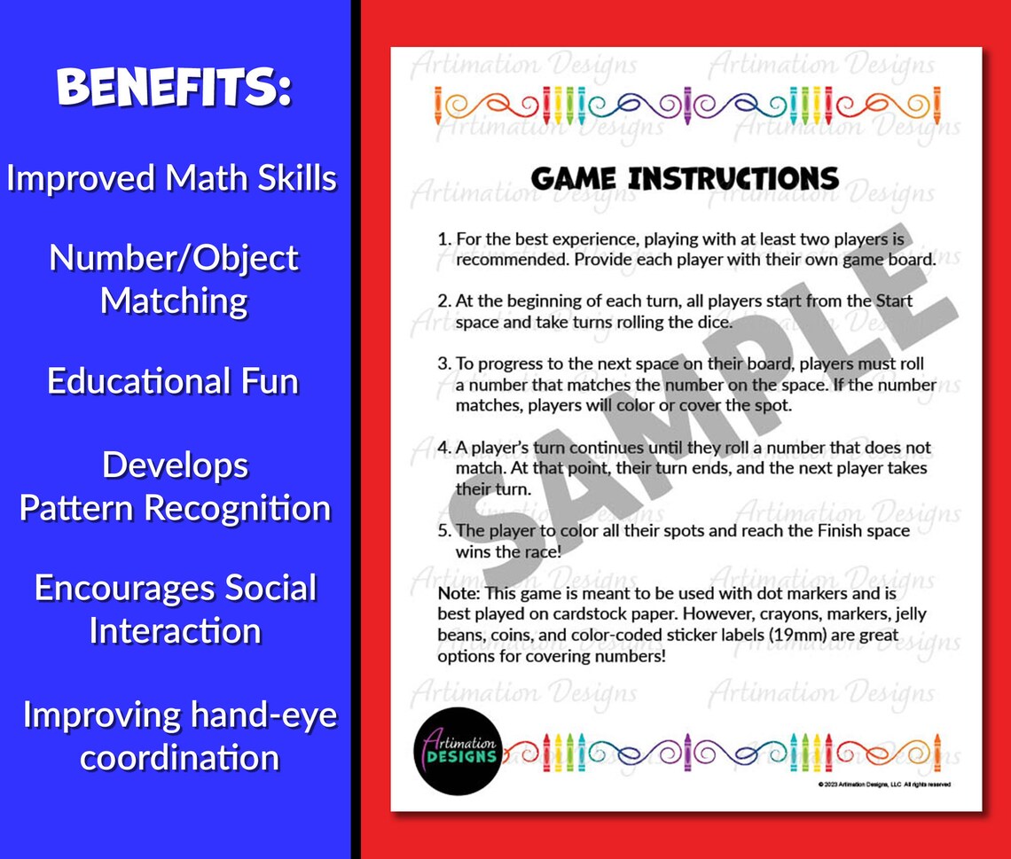 Printable Roll and Race Dice Game: Fun Back to School Classroom ...