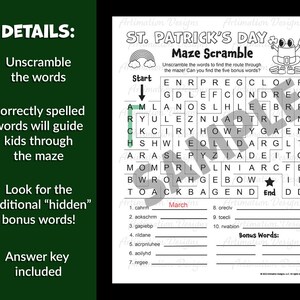 St Patricks Day Printable Games, Kids Color by Number, Roll and Race ...