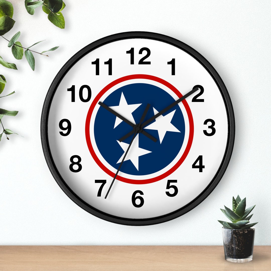 Tennessee Tristar Wall Clock - Etsy