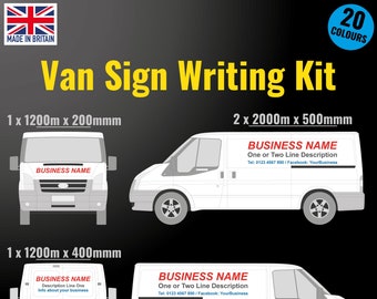 Van Decal - Etsy UK