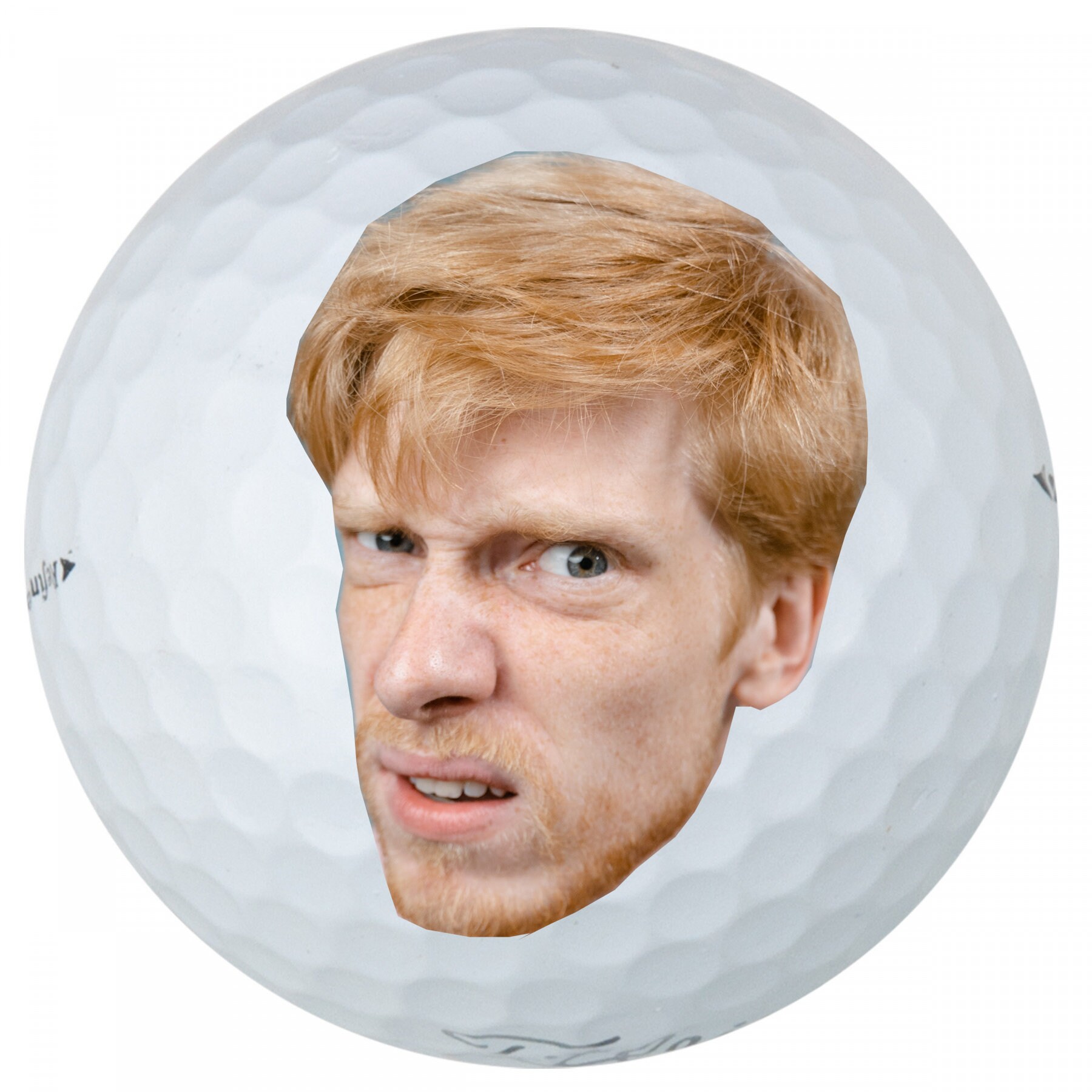 Pack of 4 your Face Golf Balls Pack of 12 - Etsy