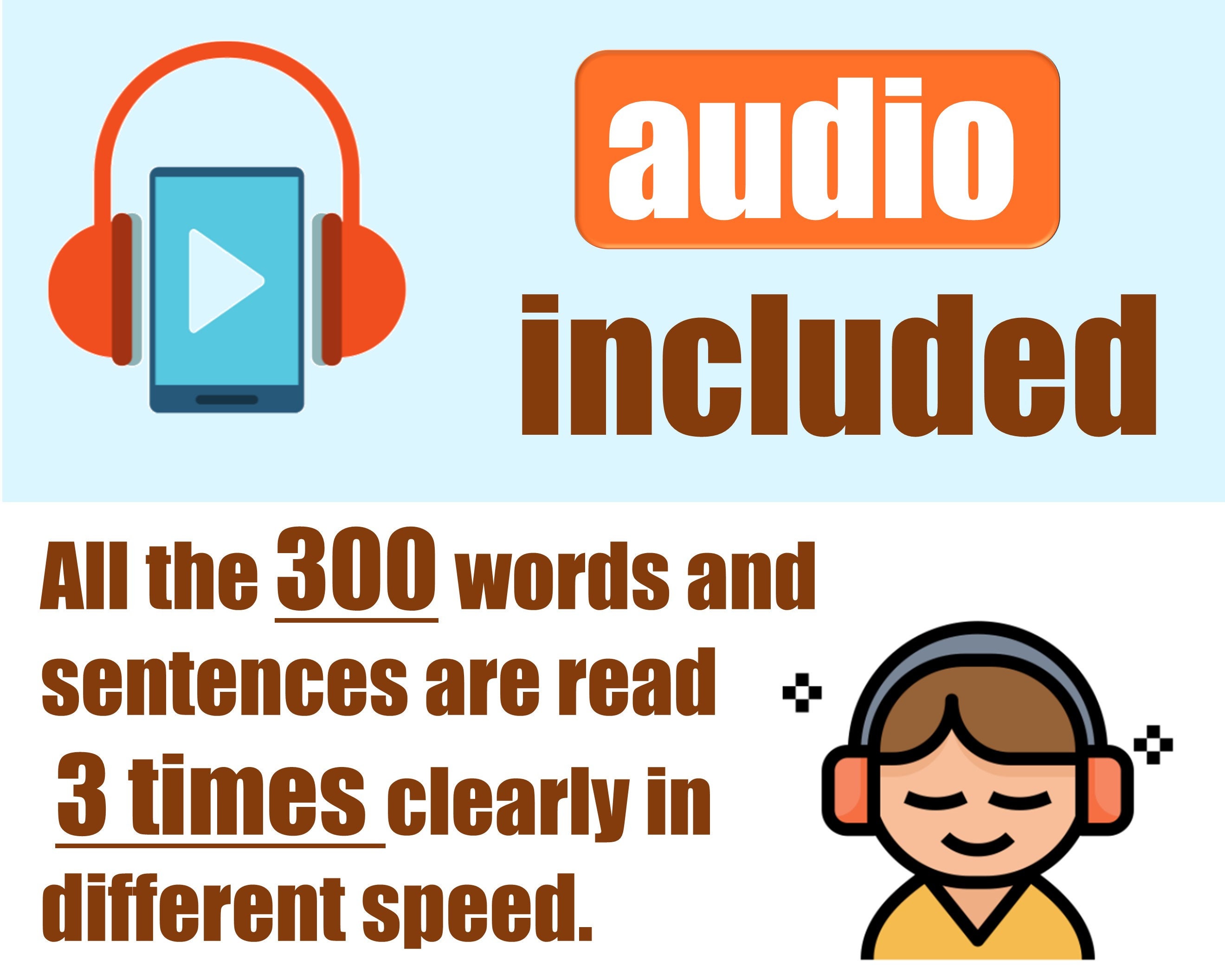 Serious HSK3 Flashcards (300 HSK3 Words+ Sentences/color Coded/double ...