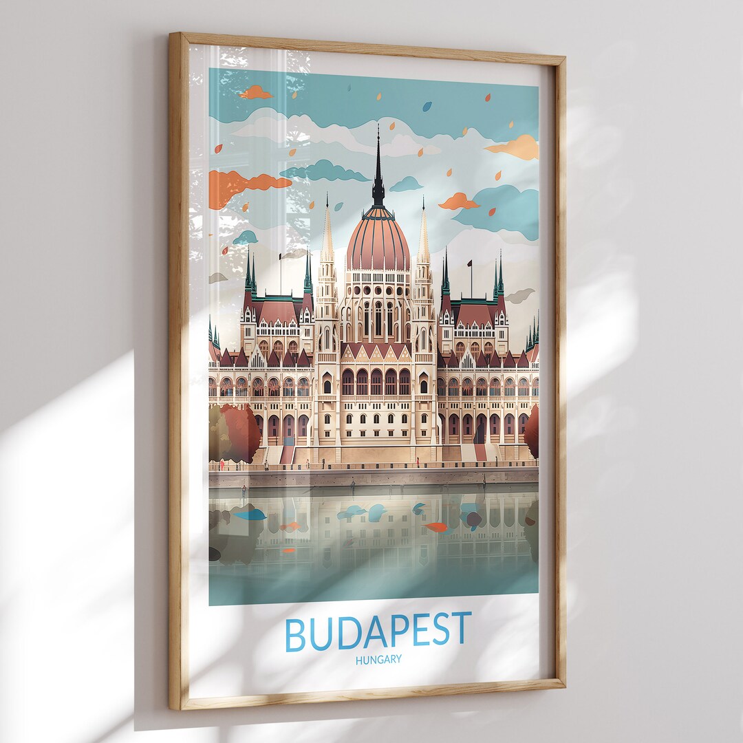 Budapest Print, Budapest Poster, Budapest Wall Art, Budapest Art Print ...