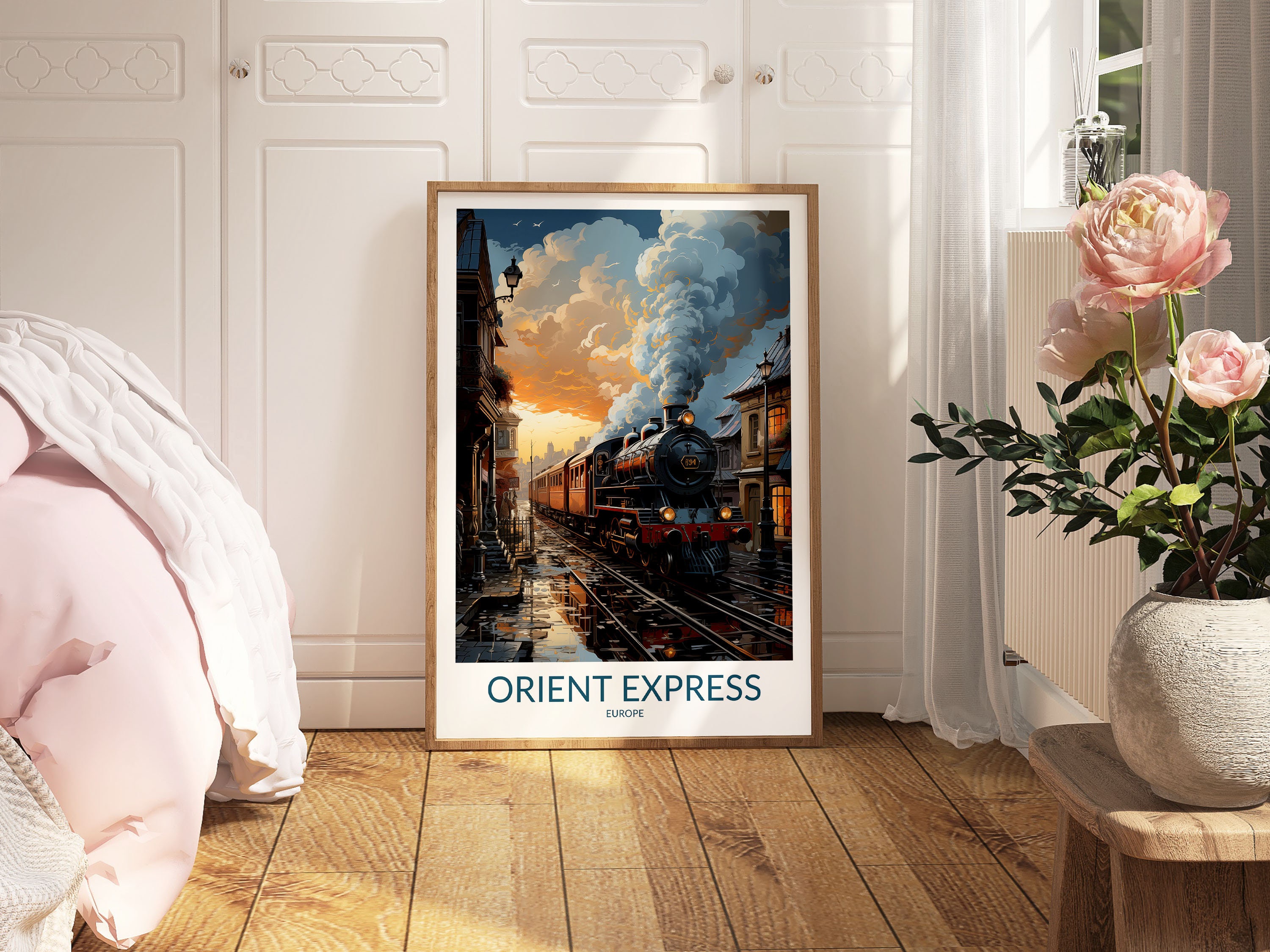 Orient Express Print No 3, Orient Express Poster, Orient Express Wall ...