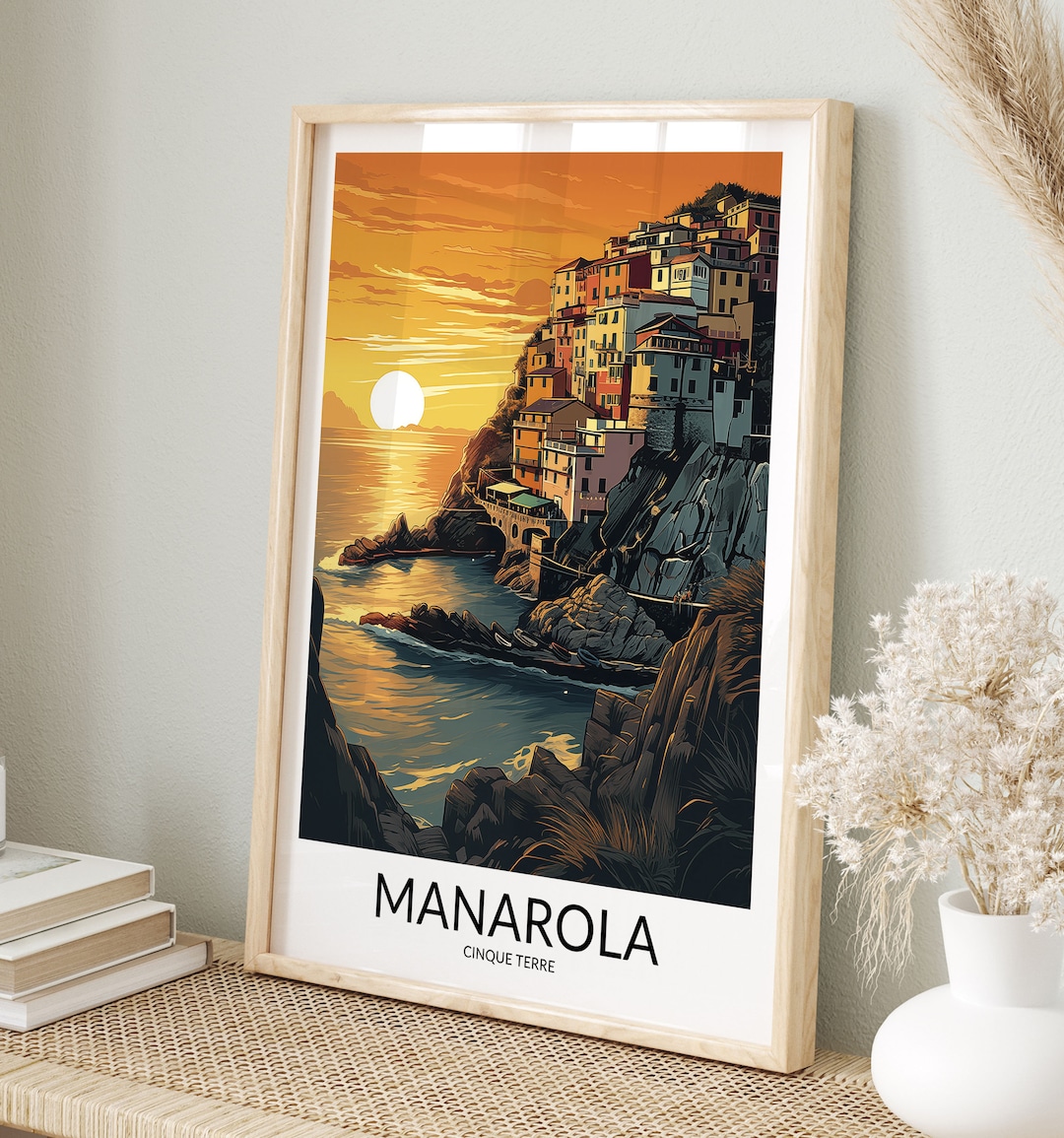 Manarola Print, Manarola Poster, Manarola Wall Art, Manarola Art Print ...