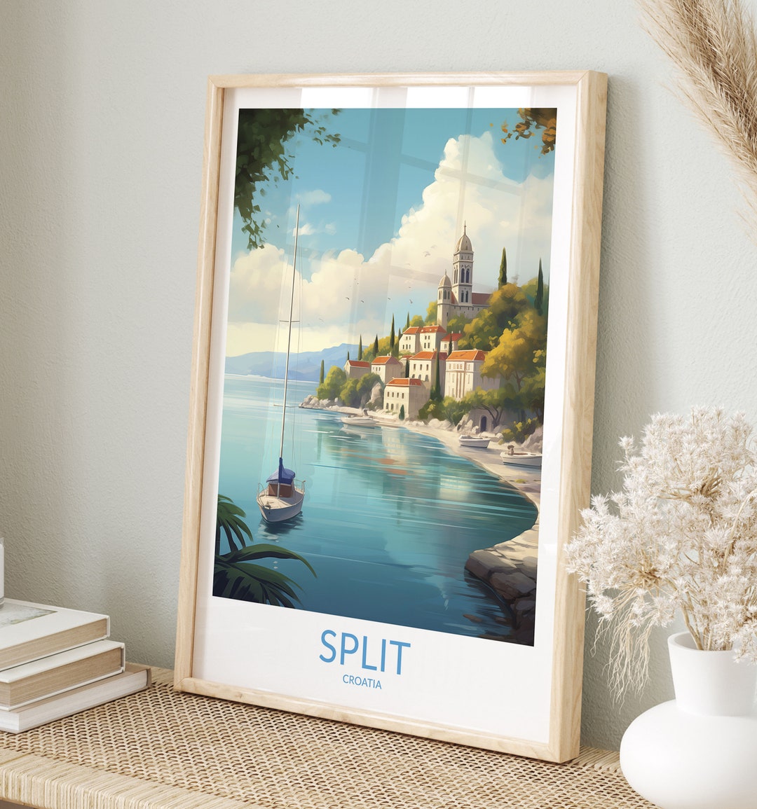 Split Print No 3, Split Poster, Split Art Print, Split Artwork, Split ...