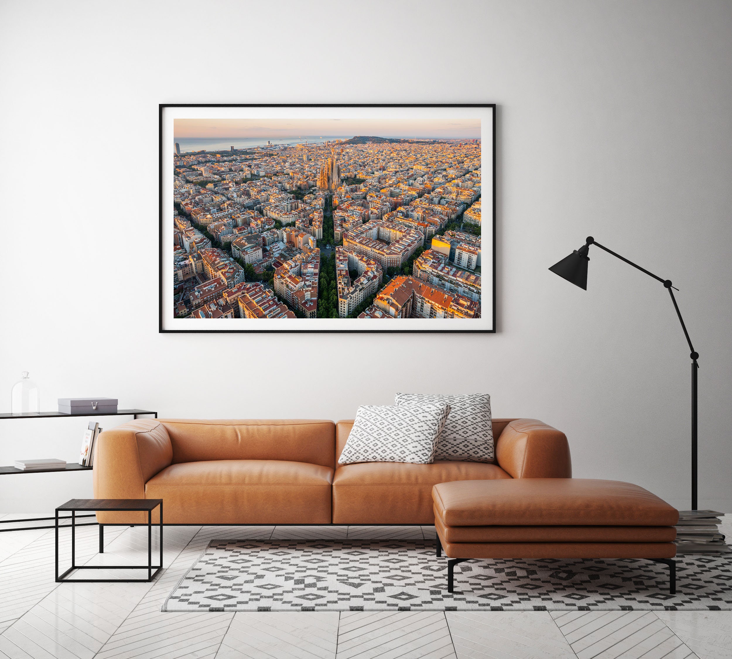 Barcelona Wall Art Print Sagrada Familia Poster Catalonia - Etsy