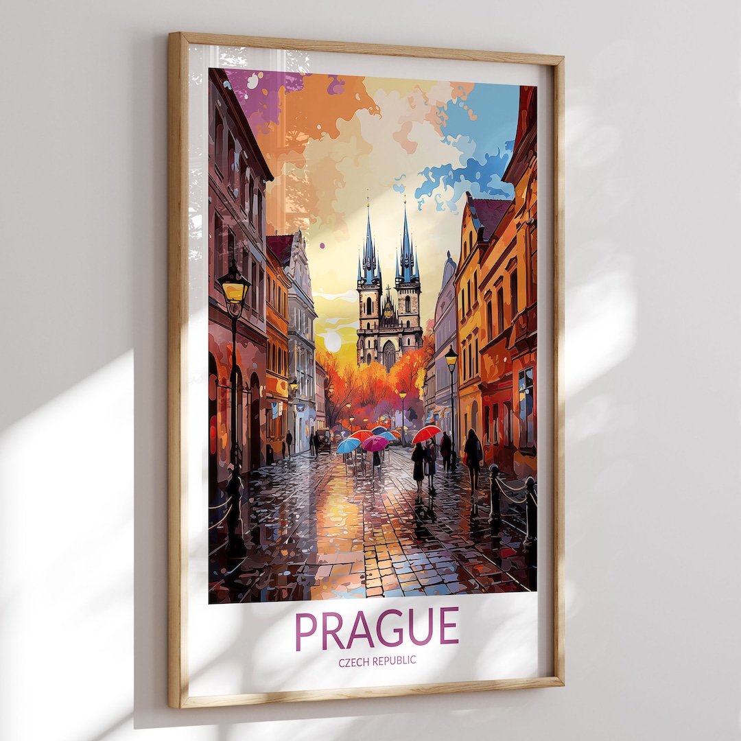 Prague Print No 7, Prague Poster, Prague Wall Art, Prague Art Print ...