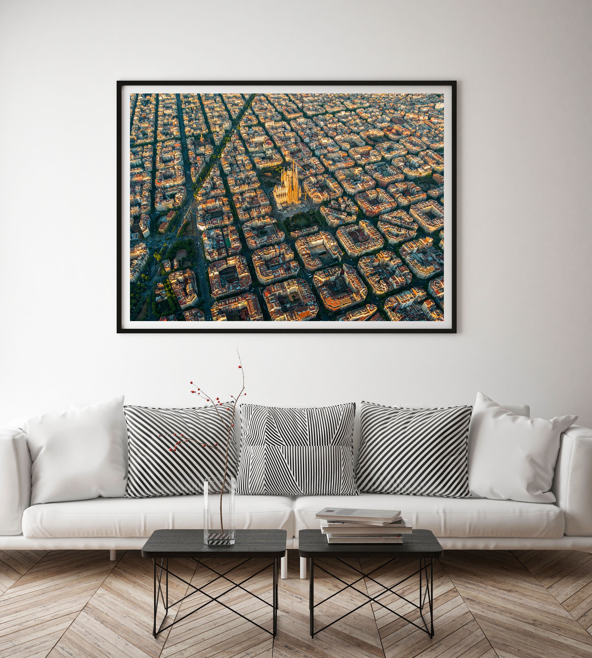 Sagrada Familia Gaudi Barcelona Print, Gaudi Art, Barcelona City Poster ...