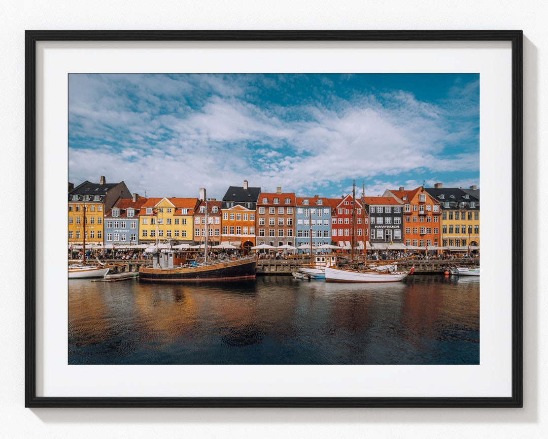 Copenhagen Photo Print, Sunny Day Poster, Urban Wall Art From ...